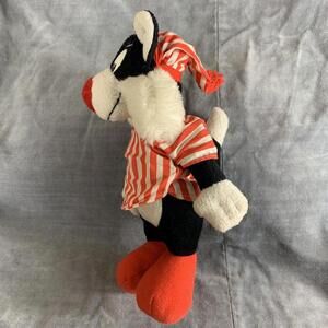 Toys | Vintage Sylvester Looney Tunes 9 Cat Plush Stuffed Toy 1992 ...
